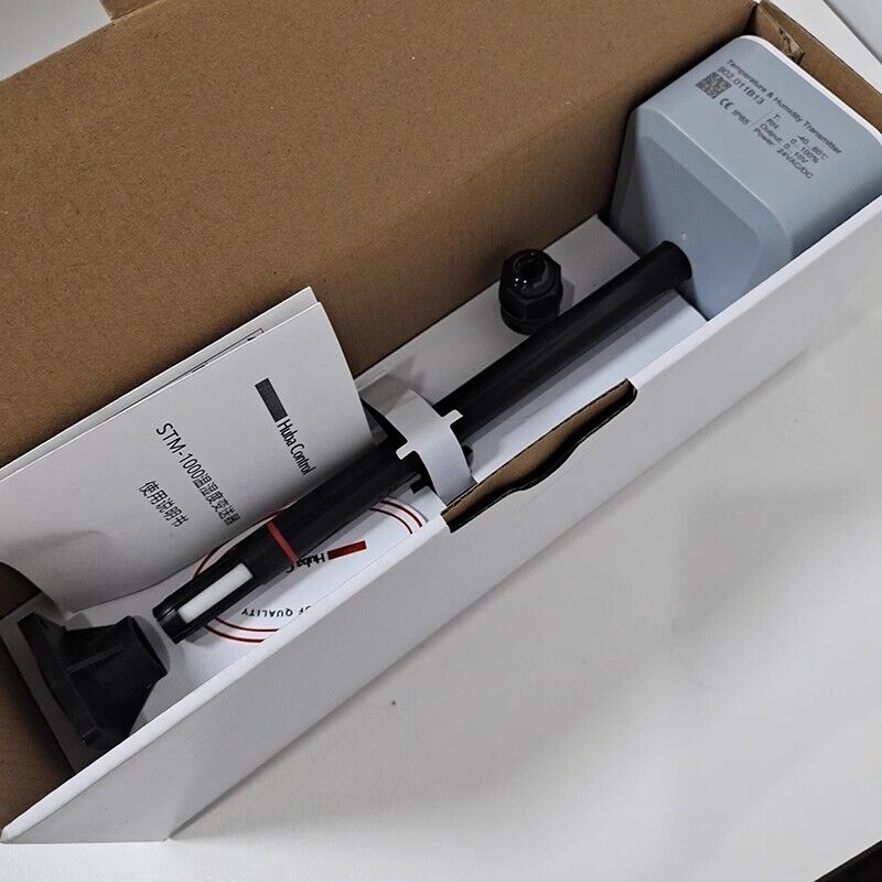 new HUBA duct type temperature and humidity sensor 902.011B13 0-10V -40 ...