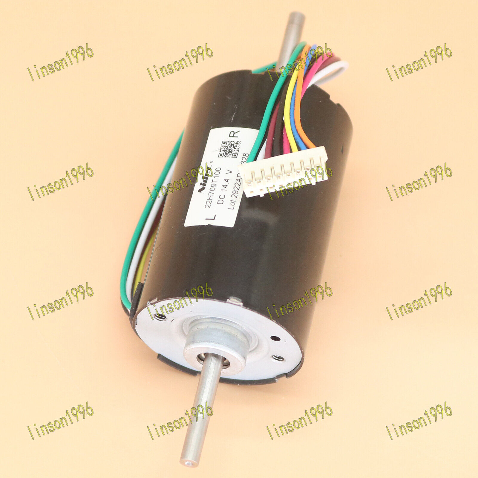 new NIDEC DC14.4V 8-Wire Hall Double Shaft Brushless Motor 22H709T100 ...