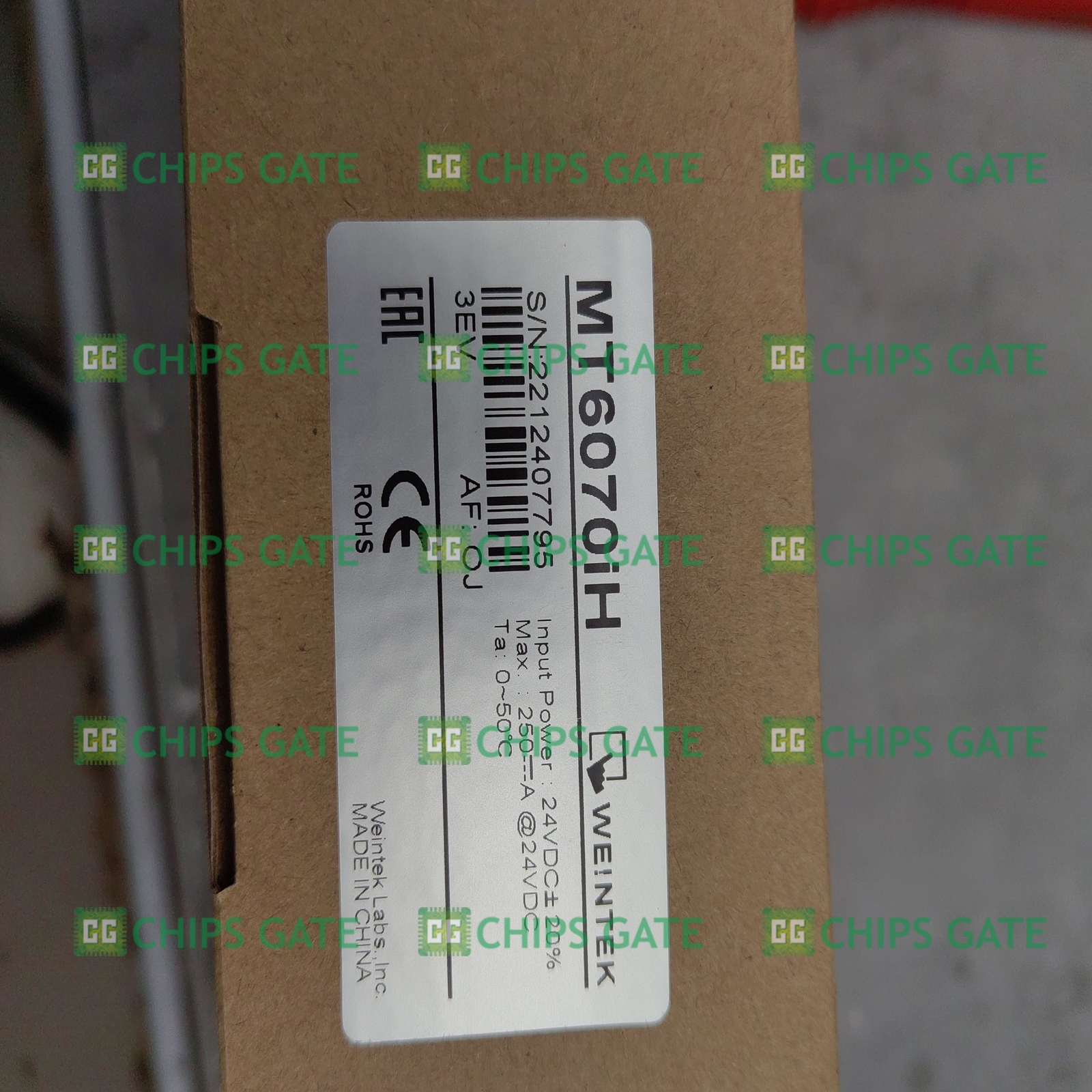 WEINTEK WEINVIEW MT6070IH HMI 7" LCD 32-BIT 64MB RAM Operation Panel ...